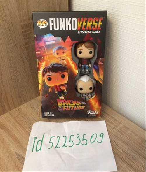 Funko Pop Funkoverse Назад в будущее Настольная