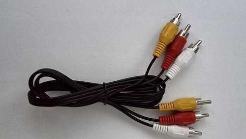 Аудио-видео кабель 3RCA - 3RCA