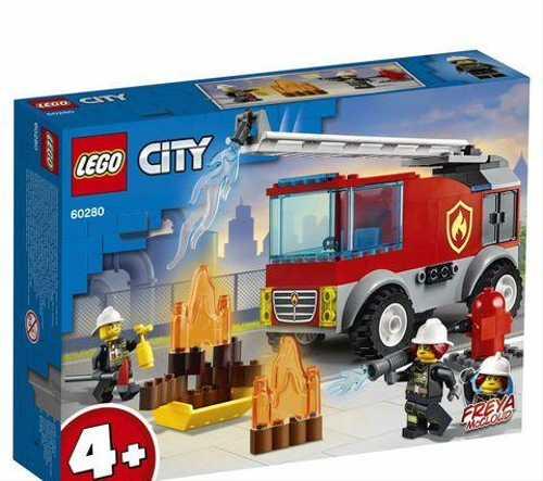 Конструктор lego City 60280 Пожарная машина с лест