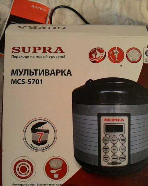 Мультиварка supra мсs-5701