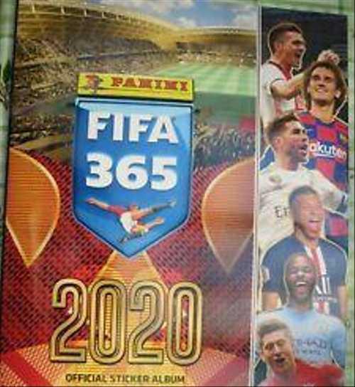 Наклейки panini fifa365 2020