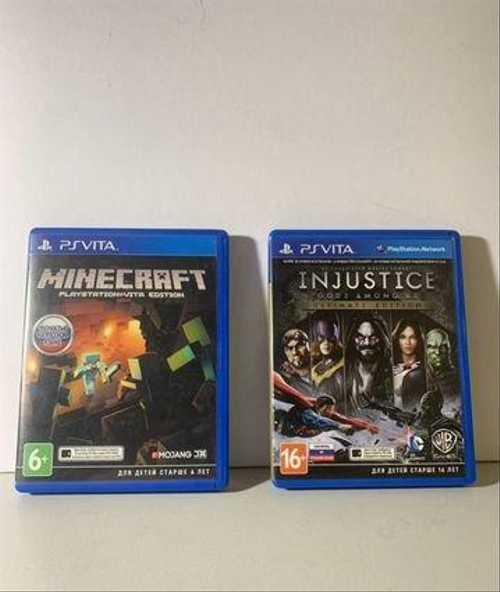 Injustice, Minecraft PS Vita