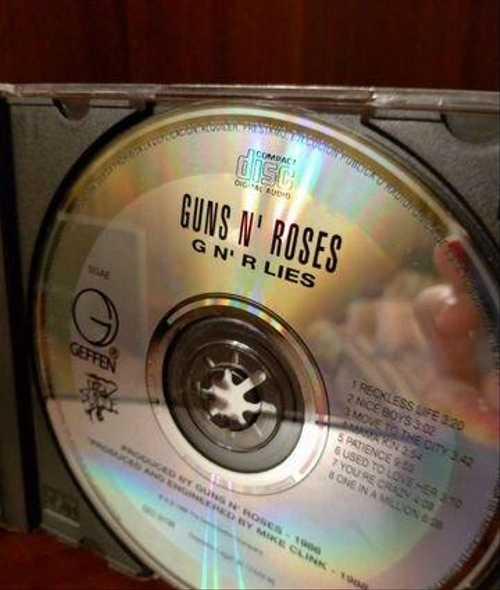 CD Guns N' Roses G N' R Lies