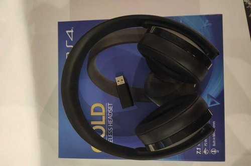 Playstation gold wireless headset
