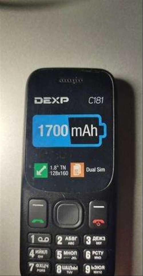 Телефон dexp C181