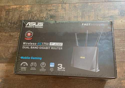 Wi-Fi роутер asus RT-AC65P