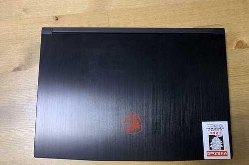 Игровой ноутбук msi Core i5 GTX1650TiMax-Q