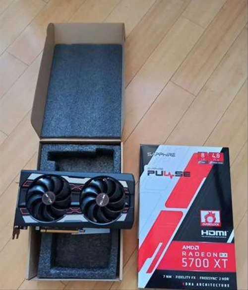 Видеокарта AMD rx 5700 xt