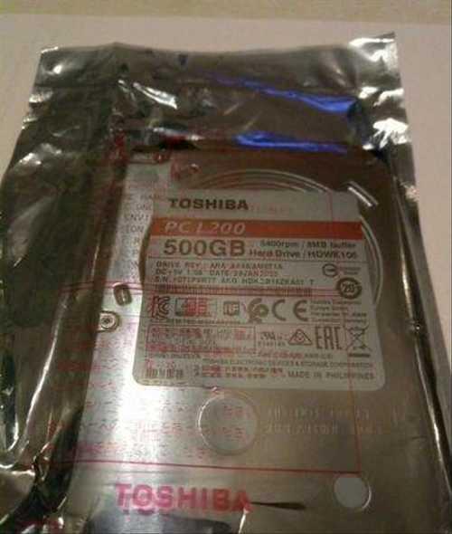 Жесткий диск toshiba PC L200