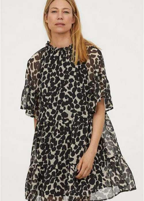 Платье из шифона HM