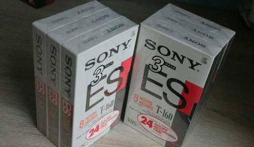 Sony ES / WHS / Запечатанные Видеокассеты