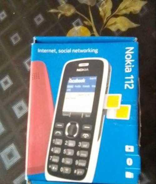 Упаковка для сотового телефона Nokia 112