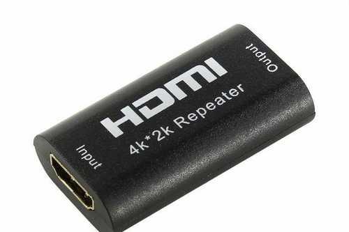 Повторитель hdmi сигнала vcom repeater до 40m