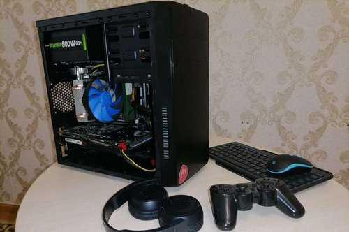Игровой пк GTX 1650, i-3 9100f, 8gb ram