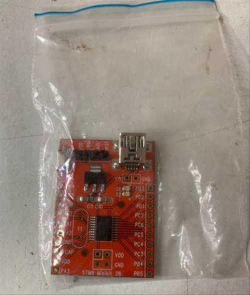 Отладочная плата STM8S003F3P6 STM8S minikit