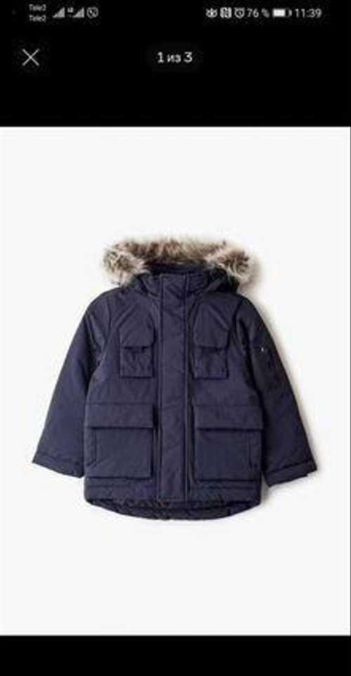 Marks & spencer парка куртка утепленная зима мальч