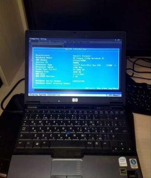 Ноутбук HP 2510p