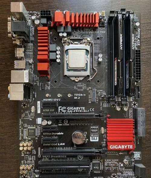 Intel core i5 4690k+16Gb DDR3 + Z97X-SLI