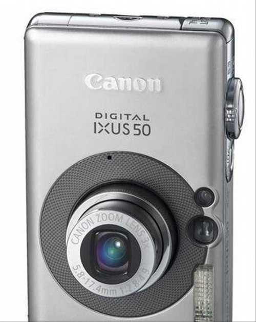 Canon ixus 50 карта памяти