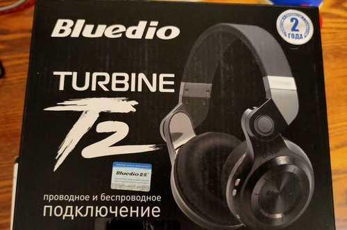 Наушники беспроводные Bluedio T2 новые, гарантия