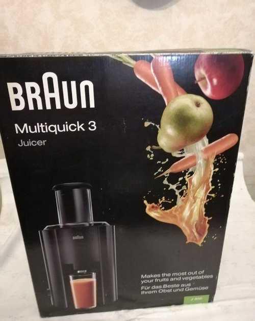 Соковыжималка Braun Multiquick 3