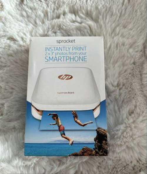 Компактный фотопринтер HP Sprocket 100 White