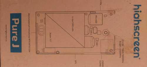 Highscreen 3.5"/3G/2Sim/2cores/256Mb/512Mb/GPS/Cam