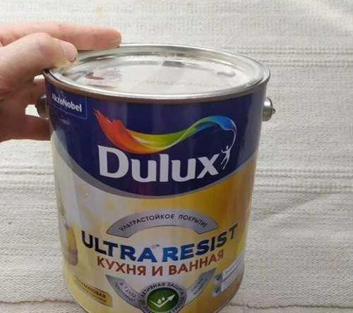 Краска Dulux Ultra Resist полуматовая база BW 2,5