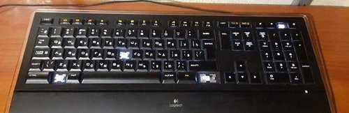 Клавиатура logitech keyboard k740 illuminated