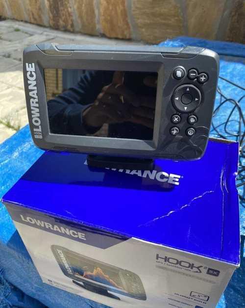 Lowrance hook2-5x GPS с датчиком SplitShot