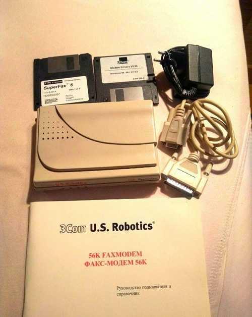 Факс-модем U.S. Robotics