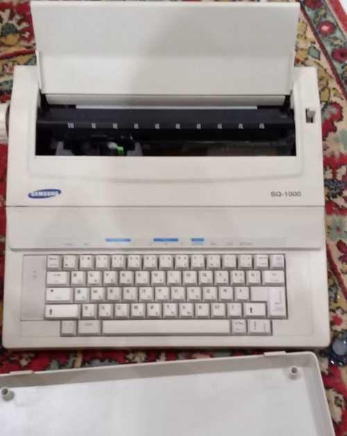 Печатная машинка Samsung SQ-1000