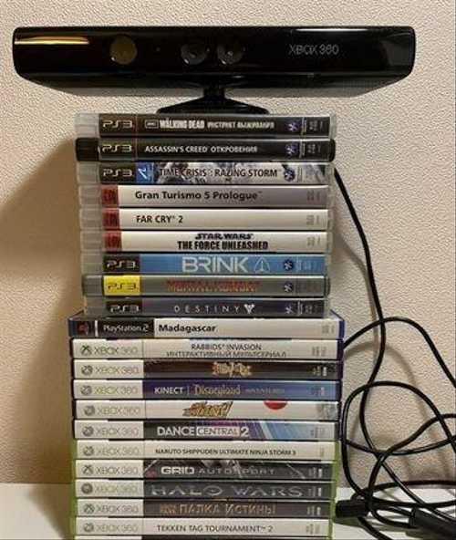 Комплект игр PS2, PS3, PS4 и Xbox 360
