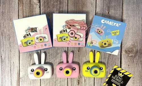 Детский фотоаппарат Зайка