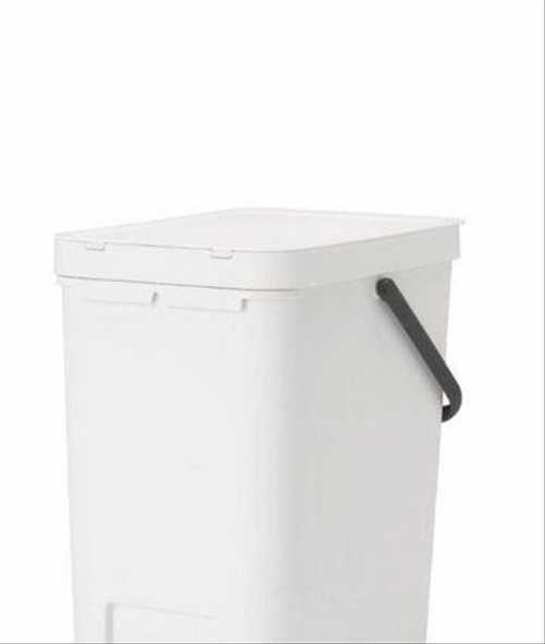 Мусорное ведро Brabantia 16л белое