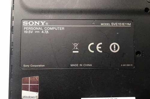 Sony vaio sve151