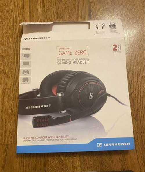 Наушники sennheiser game zero