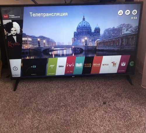 Телевизор smart tv 49 lg