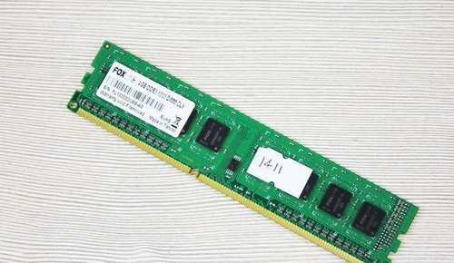 Оперативная память DDR3 4 GB 1333 MHz FoxLine