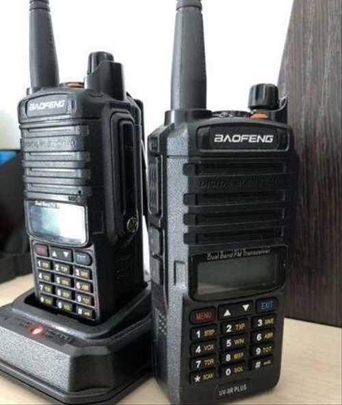 Рация, радиостанция комплект Baofeng UV9R Plus