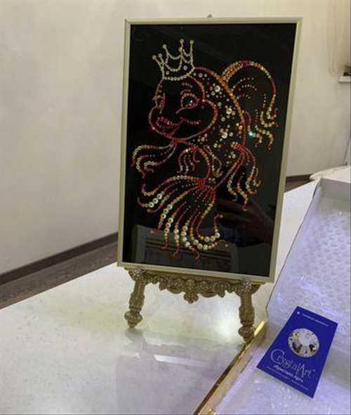 Картина с кристаллами Swarovski