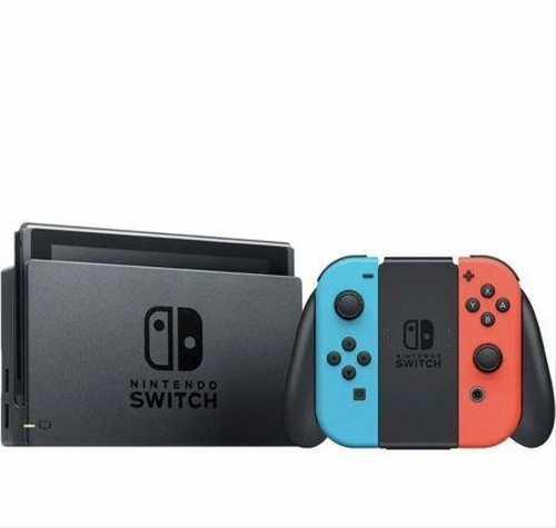 Nintendo switch + 2 игры