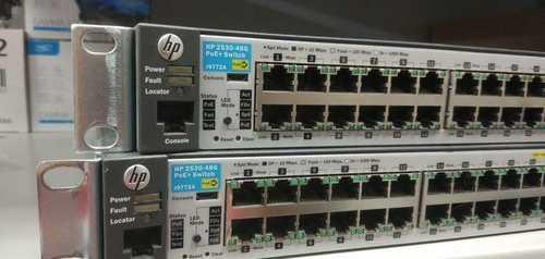 Коммутатор L2 HP 2530-48G-PoE+ Switch (J9772A)