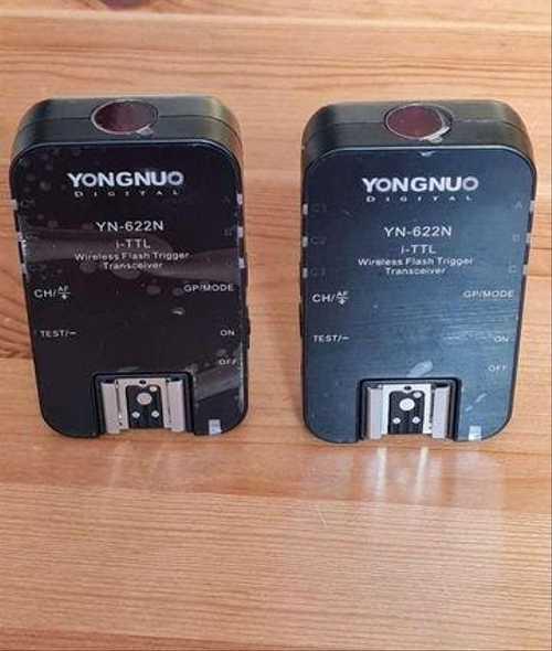 Радиосинхронизатор yongnuo yn 622 n для nikon