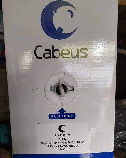 Cabeus utp 4p cat 5e solid lszh. Кабель Cabeus UTP-4p-Cat.5e-Solid-GY. Cabeus кабель. Кабеус логотип.