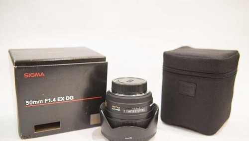 Продам Sigma EX 50/1.4 DG HSM для Nikon