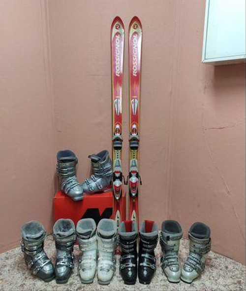 Горные лыжи Rossignol Viper 9.3 c ботинками