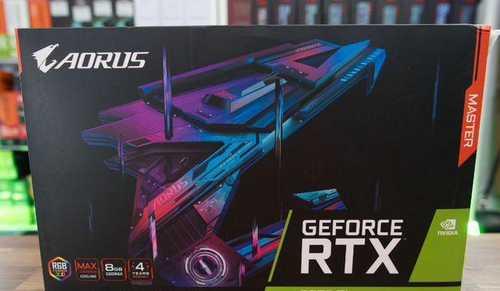 Gigabyte RTX 3070Ti Aorus Master Новая