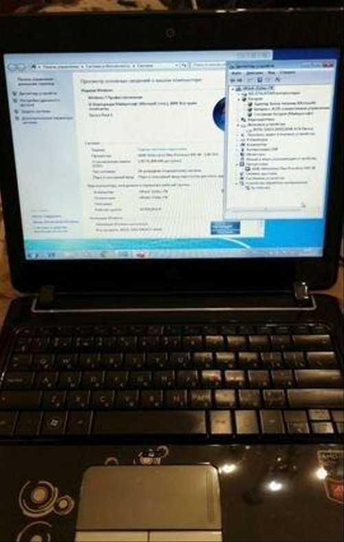 Ноутбук HP dv2-1020er в хорошем состоянии