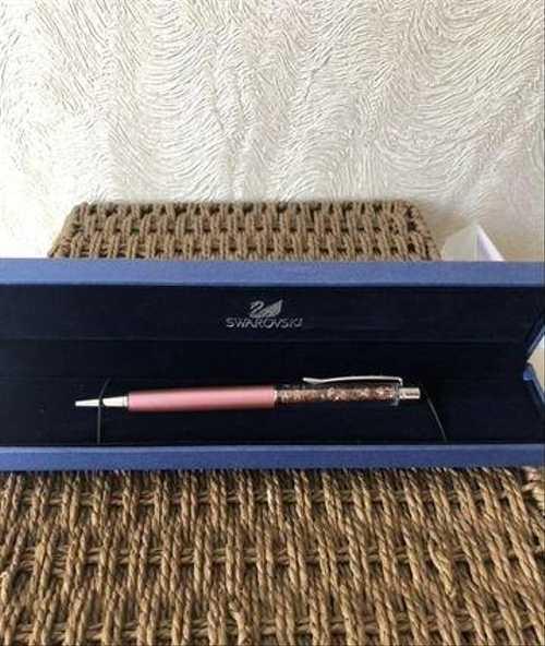 Ручка swarovski розовая